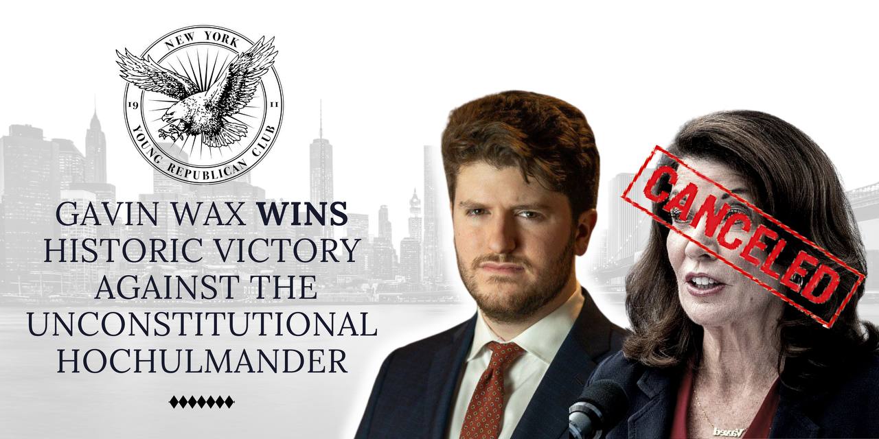 Gavin Wax Defeats Unconstitutional State Assembly Map and Defends ...