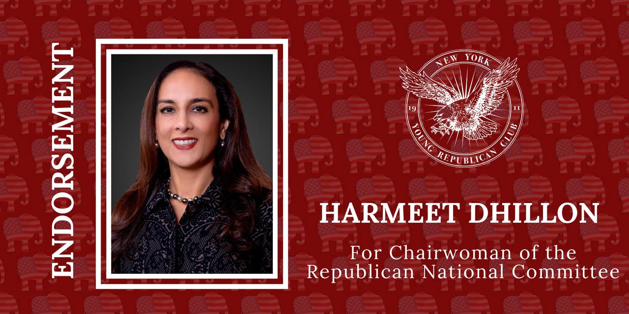 Endorsement: Harmeet Dhillon for Chairwoman of the Republican National ... Endorsement: Harmeet Dhillon for Chairwoman of the Republican National ...